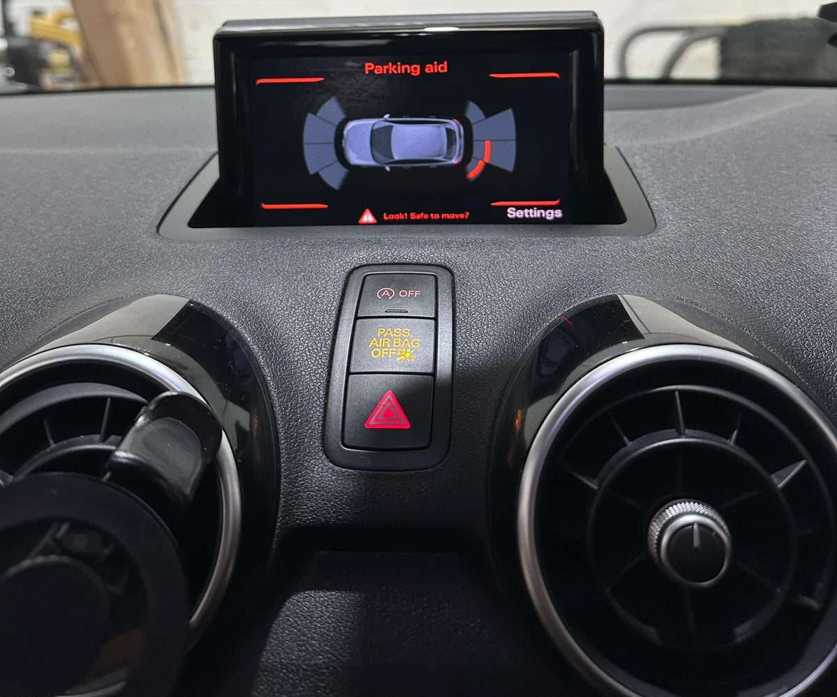 Audi A1 8X APS Retrofit (Parking Sensors) – Yorkshire VWAG Retrofits ...